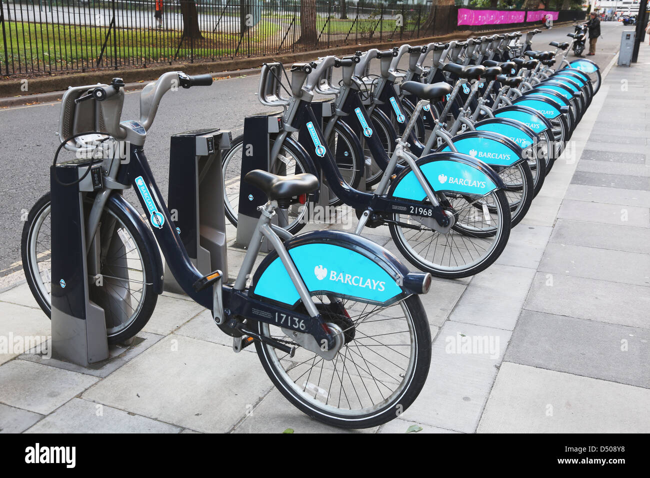 Bicycles in London, England Stock Photo - Alamy