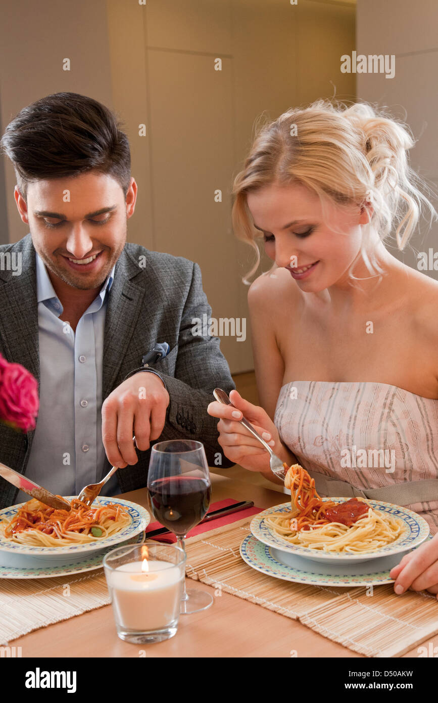 Couple on romantic date Stock Photo - Alamy