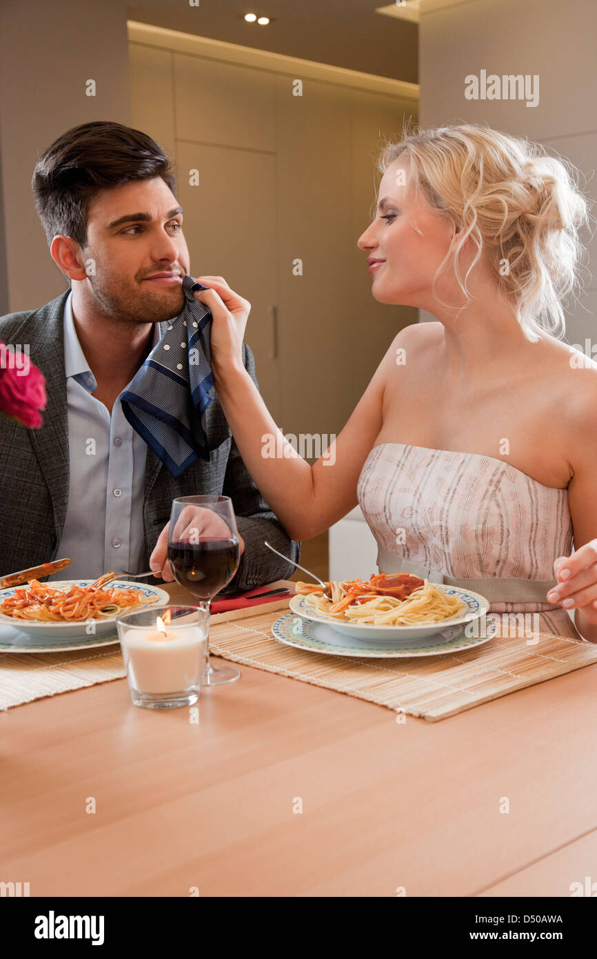 Couple on romantic date Stock Photo - Alamy