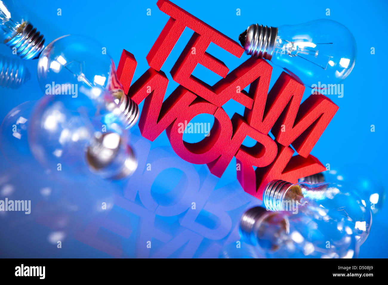 Business network concept, team work Stock Photo - Alamy