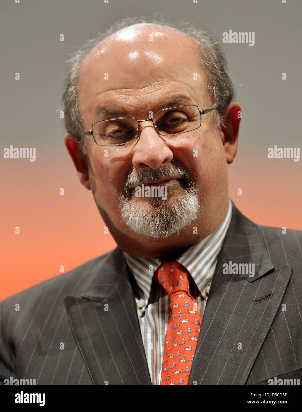 Berlin, Germany. 20th March 2013. Indian-British author Sir Salman ...