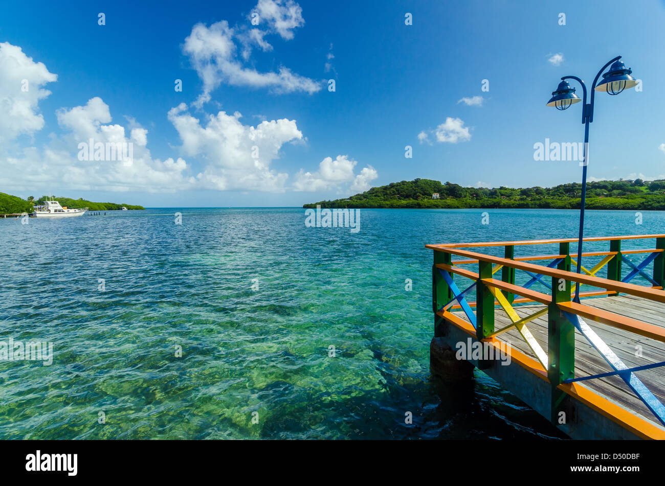 Colorful bridge connecting two islands hi-res stock photography and ...