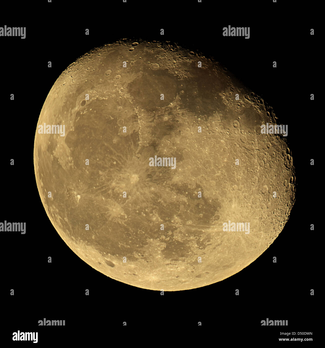 Phase of the moon on a dark sky. Ukraine, Donetsk region Stock Photo ...