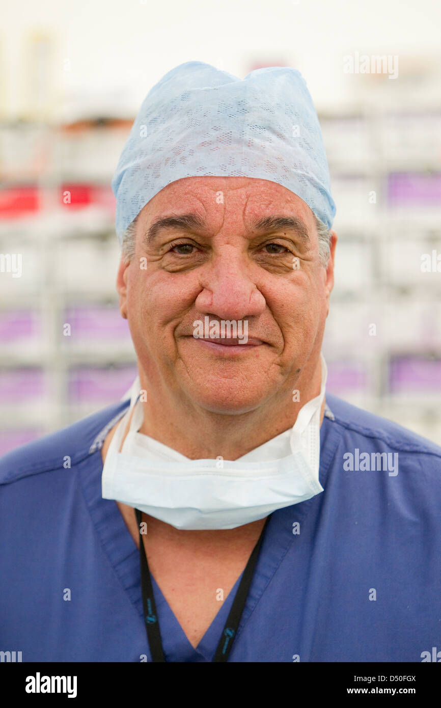 Hospital operation surgery NHS Admission Doctor Surgeon admission Stock ...