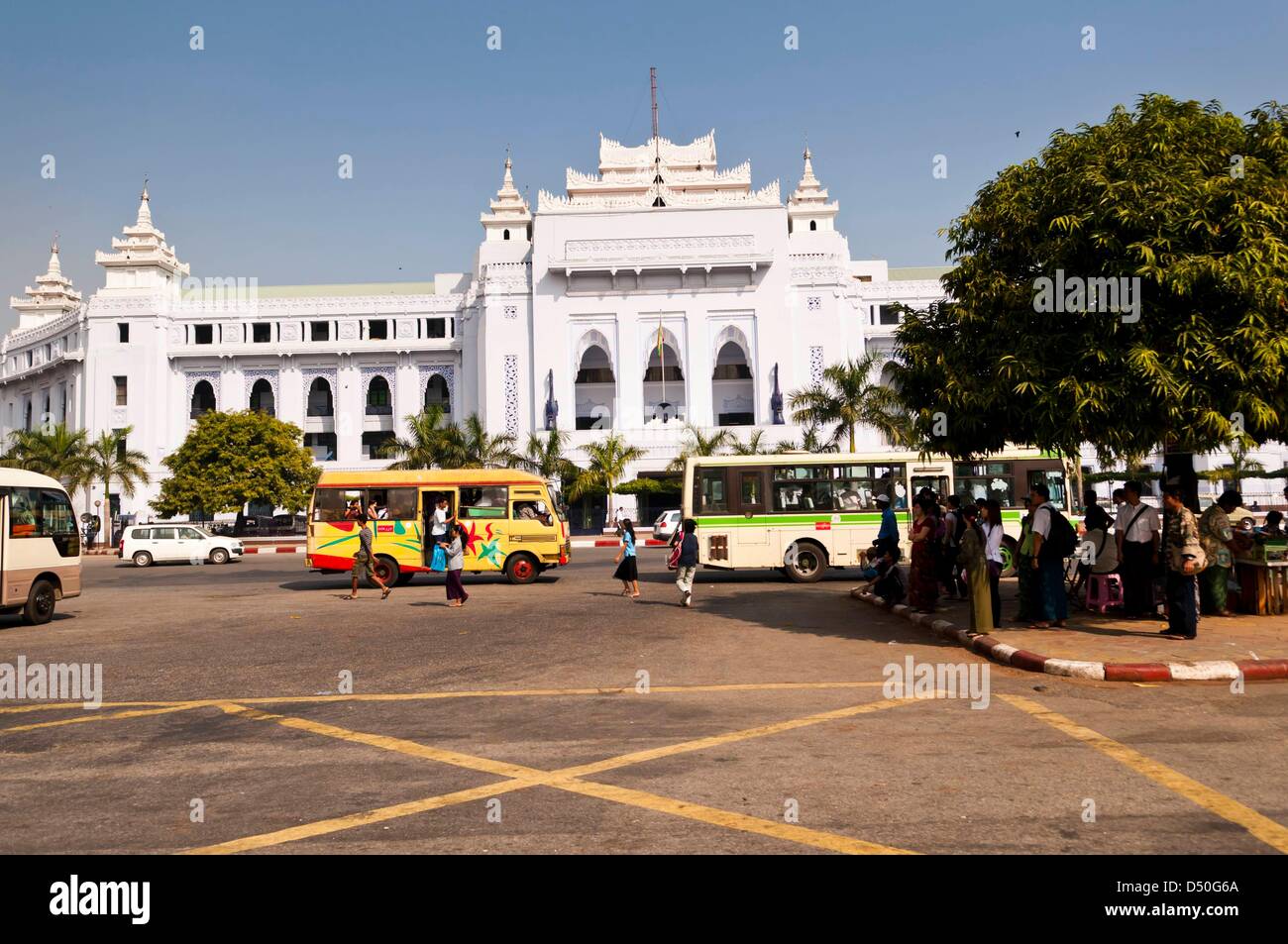 Modern yangon hi-res stock photography and images - Alamy