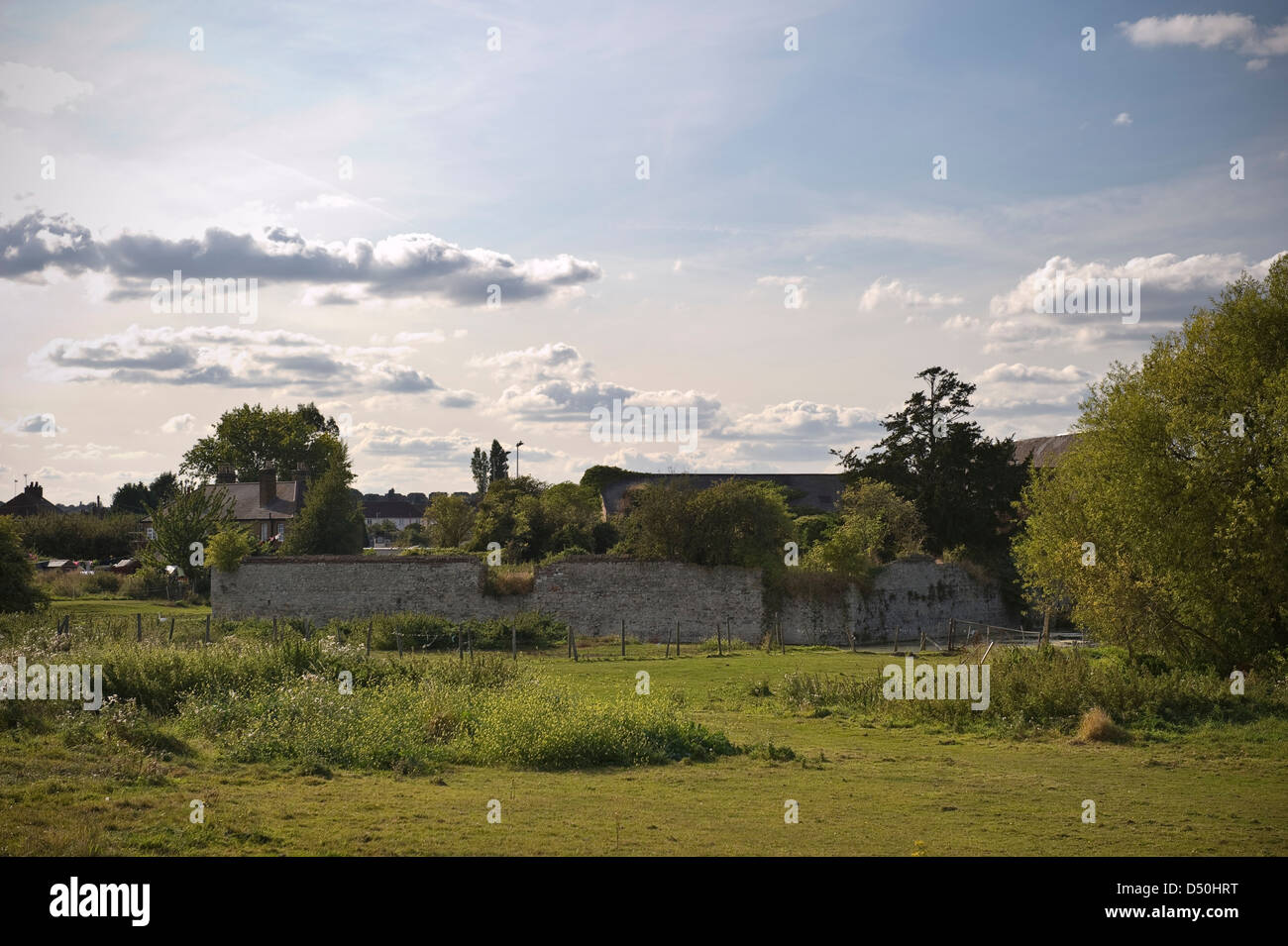 A moated Manor House that once belonged to Bishop Odo, half-brother of ...