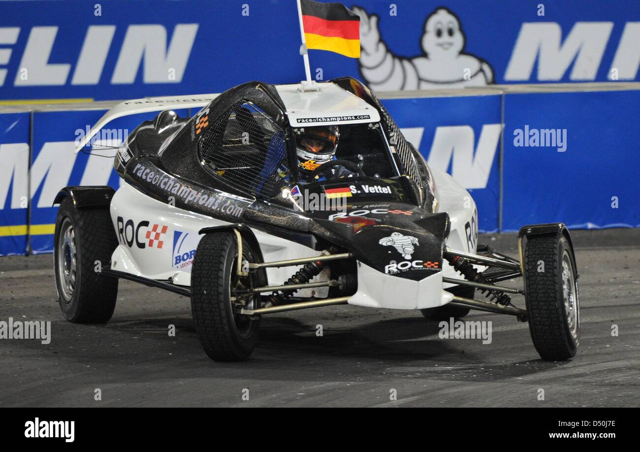 Formula One World Champion Sebastian Vettel drives his car during the ...