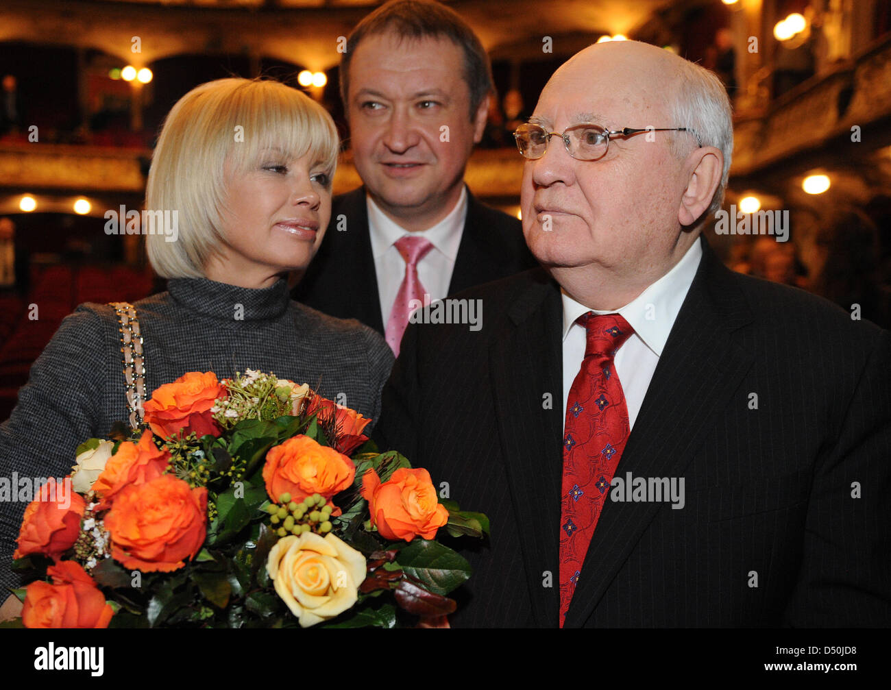 Daughter mikhail gorbachev irina virganskaya hi-res stock photography ...