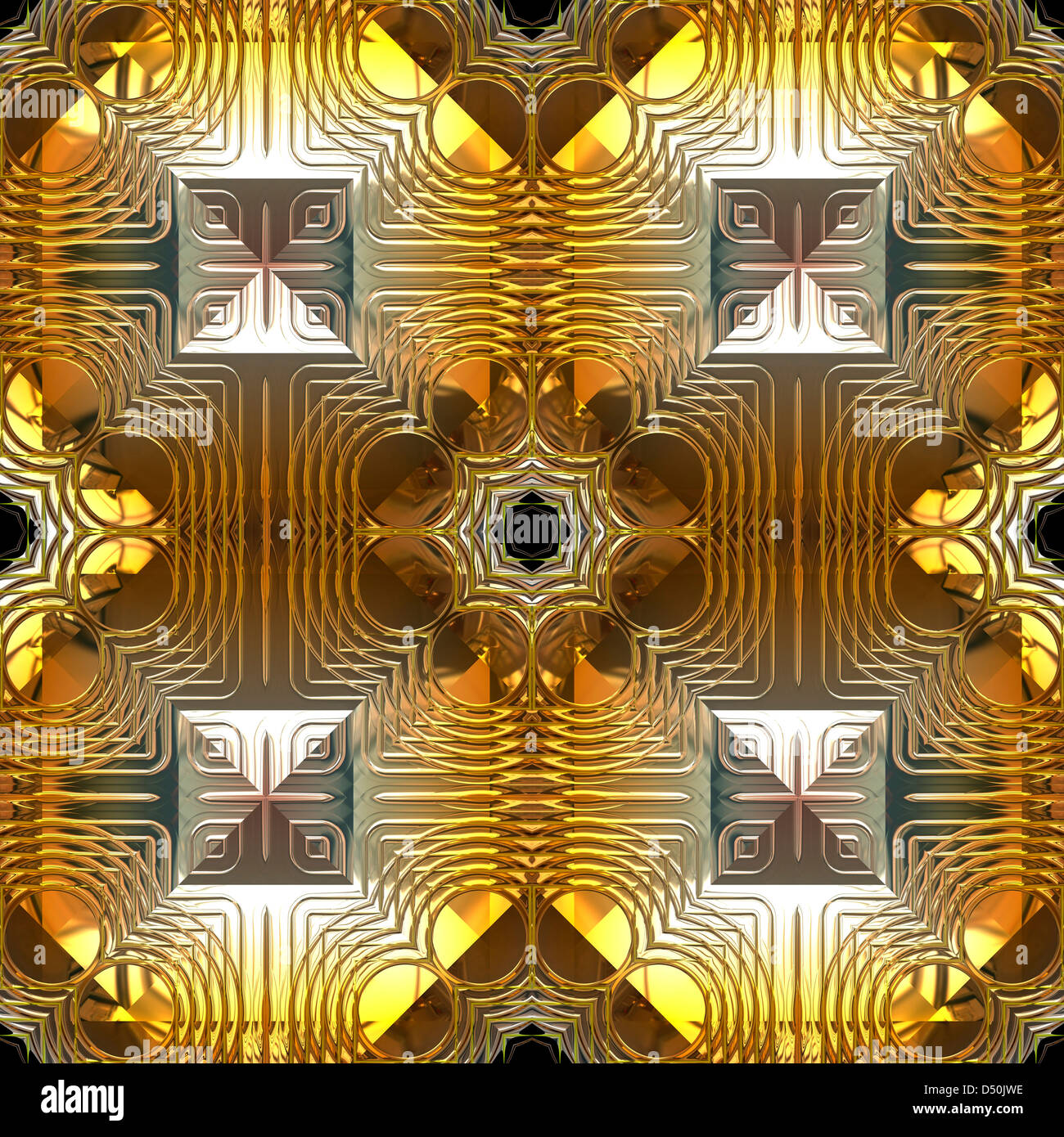 Abstract Gold and Silver Reflection Seamless Pattern Stock Photo - Alamy