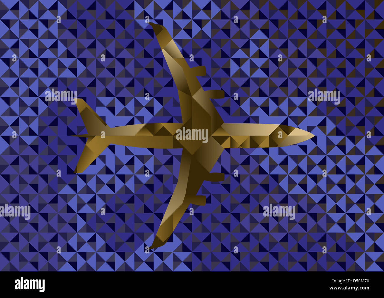 Interlocking geometric shapes hi-res stock photography and images - Alamy