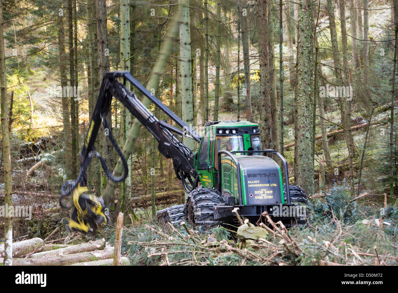 Forestry Forwarder Stock Photos & Forestry Forwarder Stock Images - Alamy