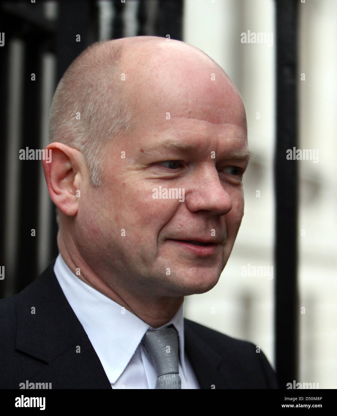 London, UK. 20th March 2013. William Hague, Foreign Secretary and First ...