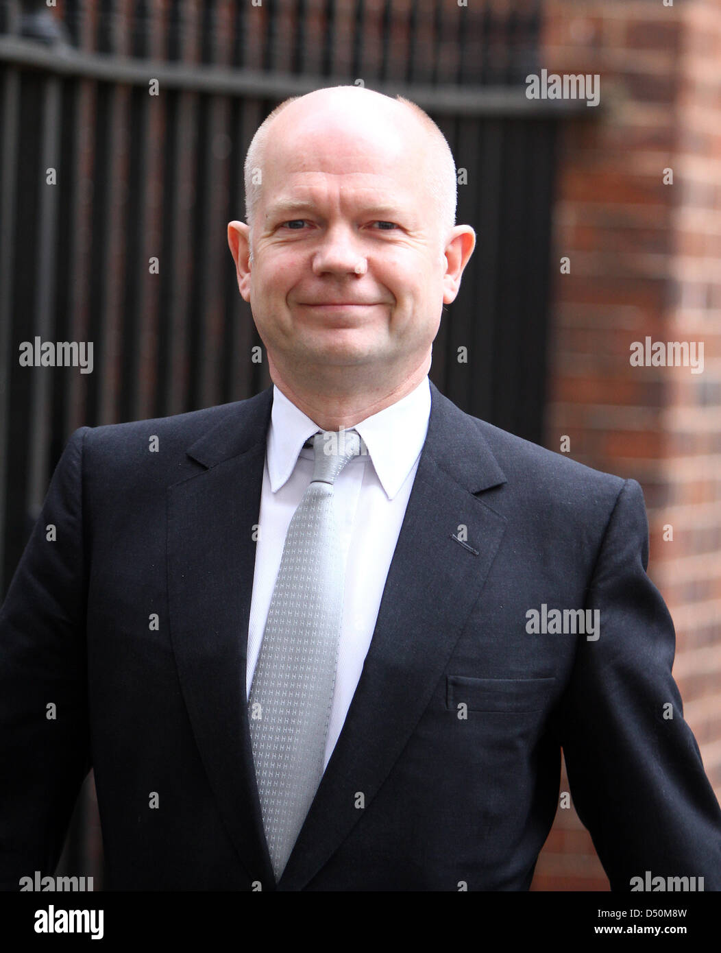 London, UK. 20th March 2013. William Hague, Foreign Secretary and First ...