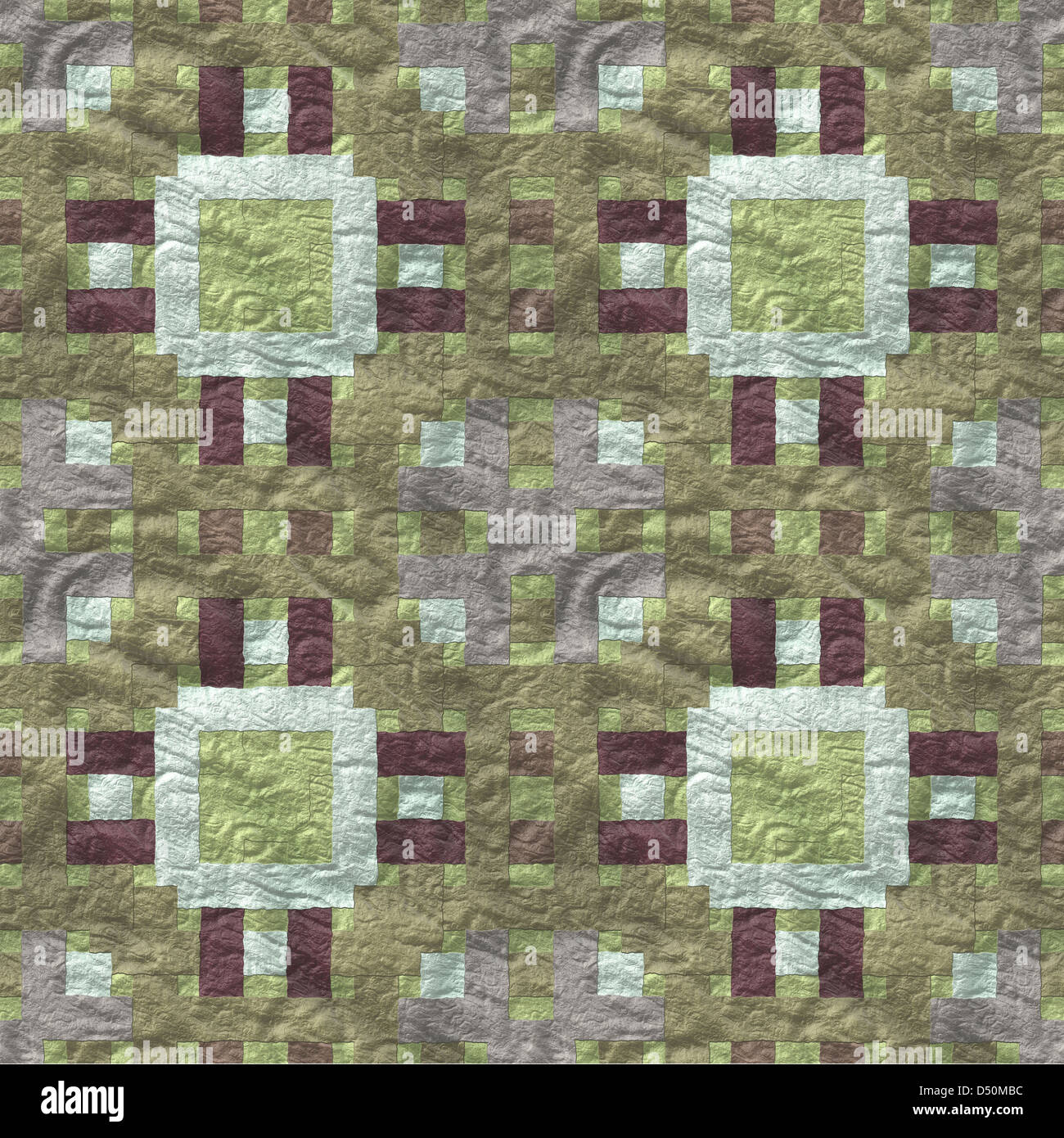 Ancient Stone Floor Seamless Pattern - Hyper Realistic Illustration ...