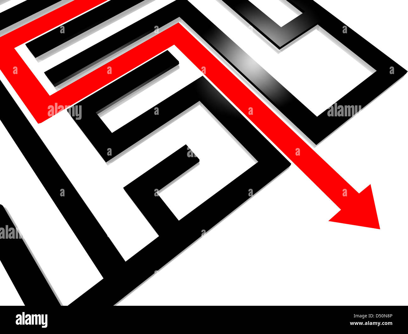 Trace arrow hi-res stock photography and images - Alamy