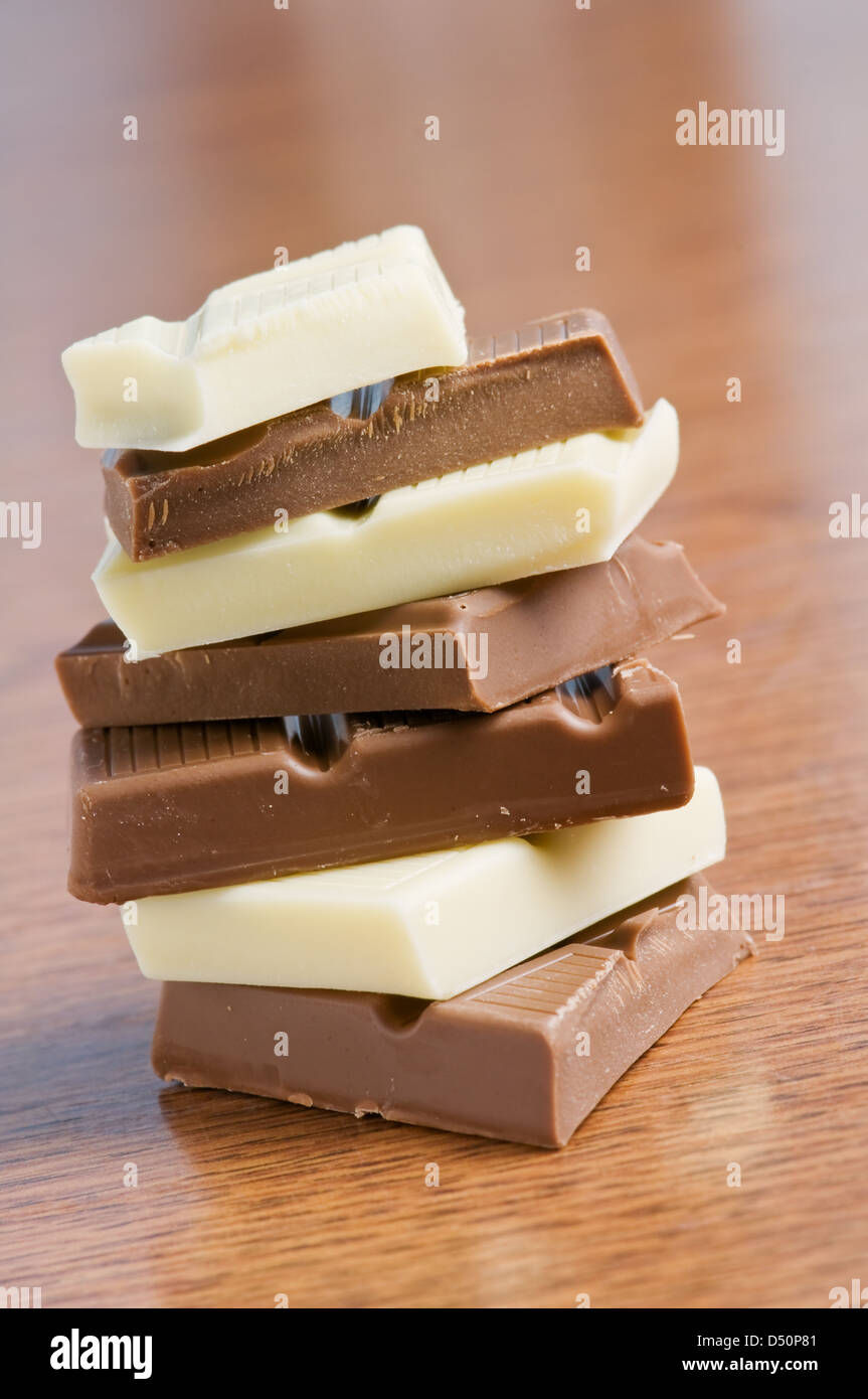 Chocolate brown brick hi-res stock photography and images - Alamy