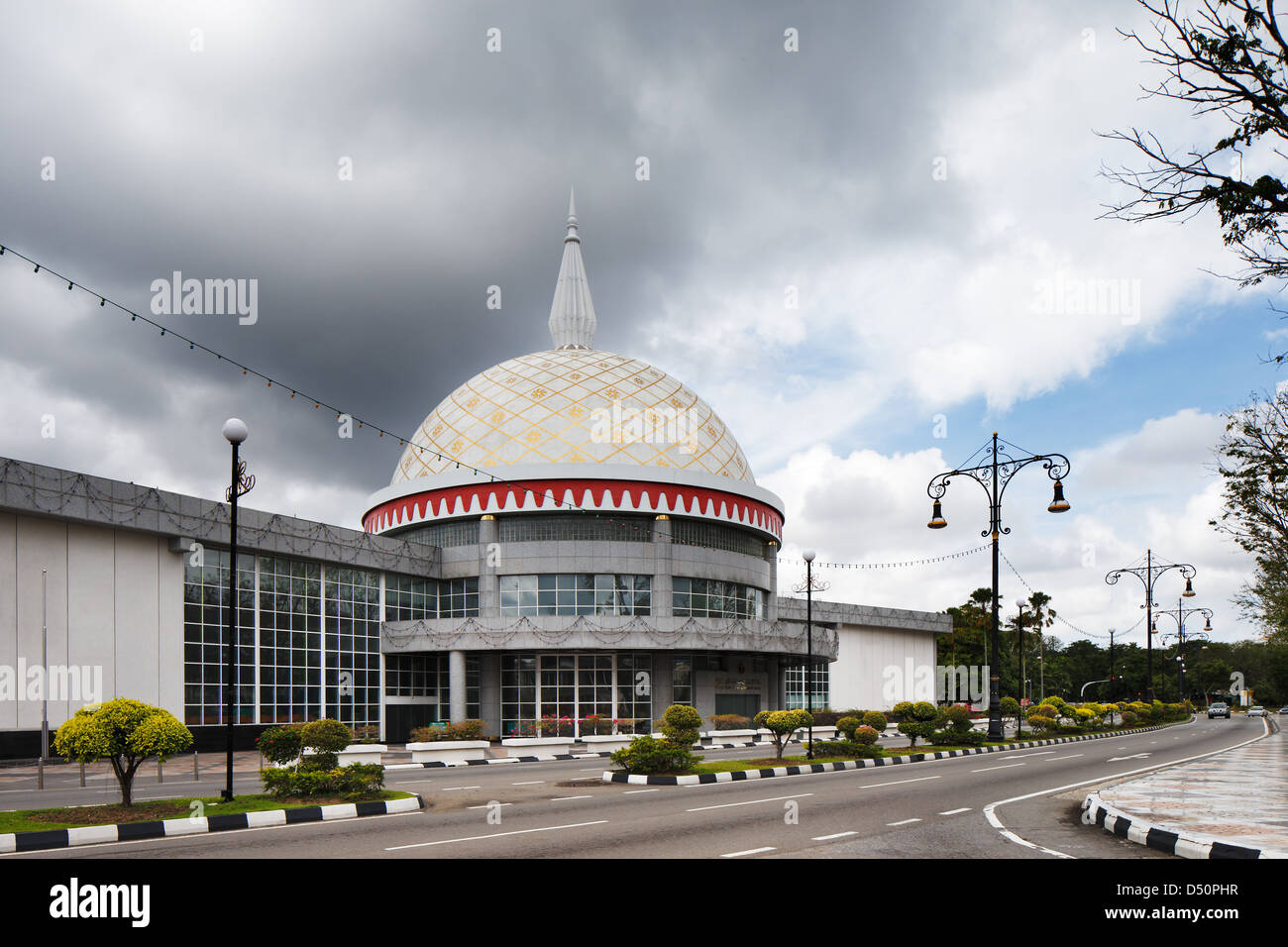 The Royal Regalia Museum of Brunei's capital Bandar Seri Begawan Stock ...