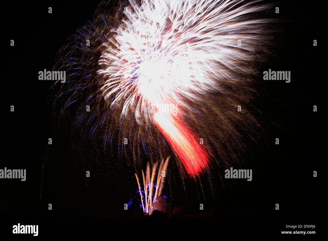 Generic fireworks display Stock Photo - Alamy