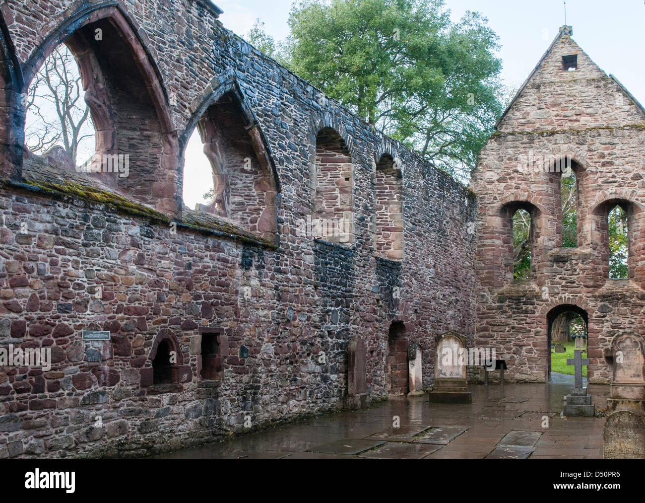 Beauly Priory, the ruins of a priory established in 1230 at Beauly ...