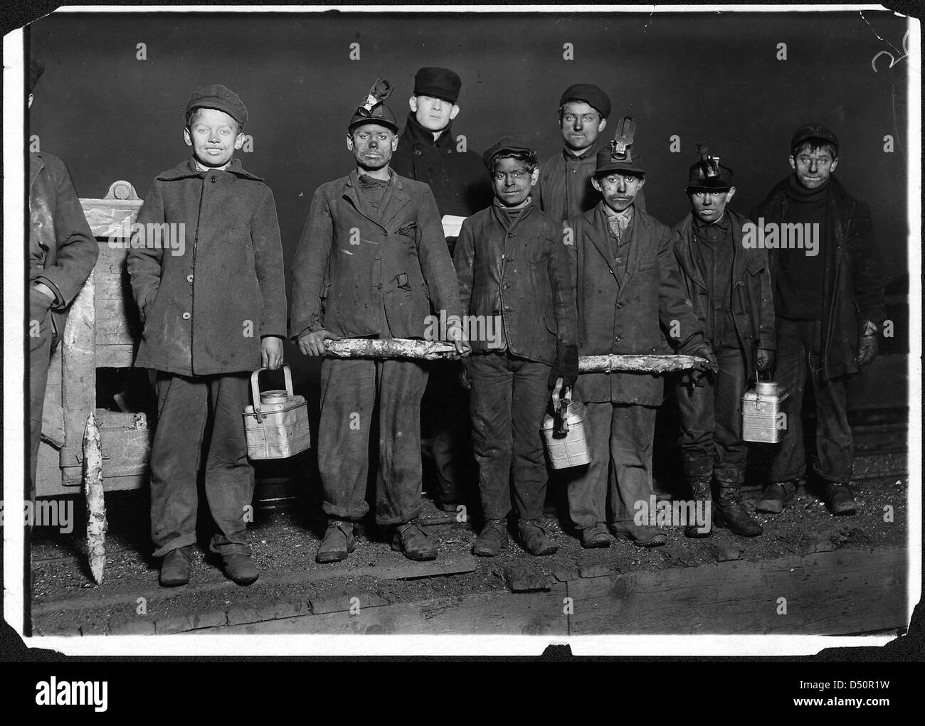 In January 1911, Lewis Hine captured this powerful image of child ...