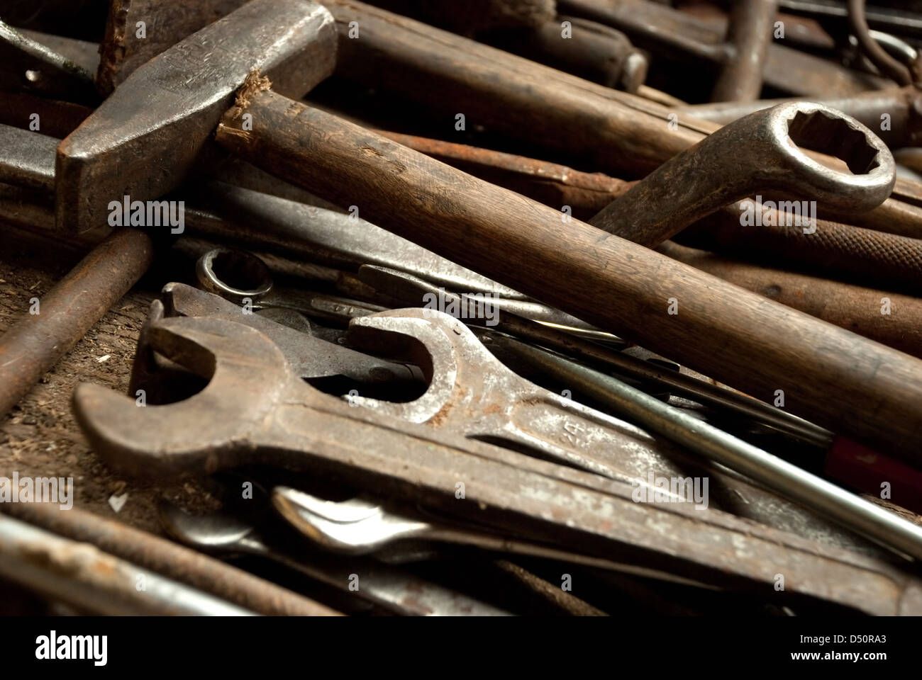 Group of tools hi-res stock photography and images - Alamy