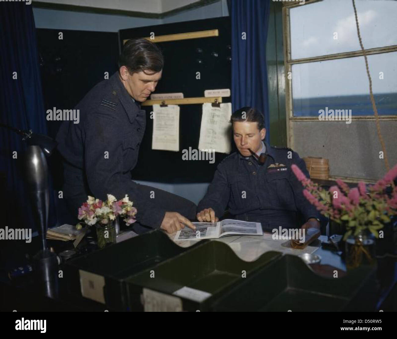 Wing Commander Guy Gibson, a decorated World War II pilot, was the ...