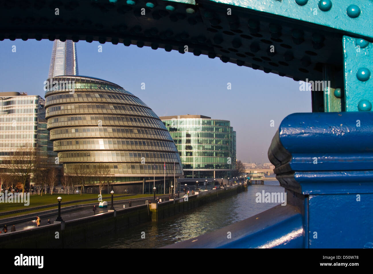 Tower bridge&City hall Stock Photo - Alamy