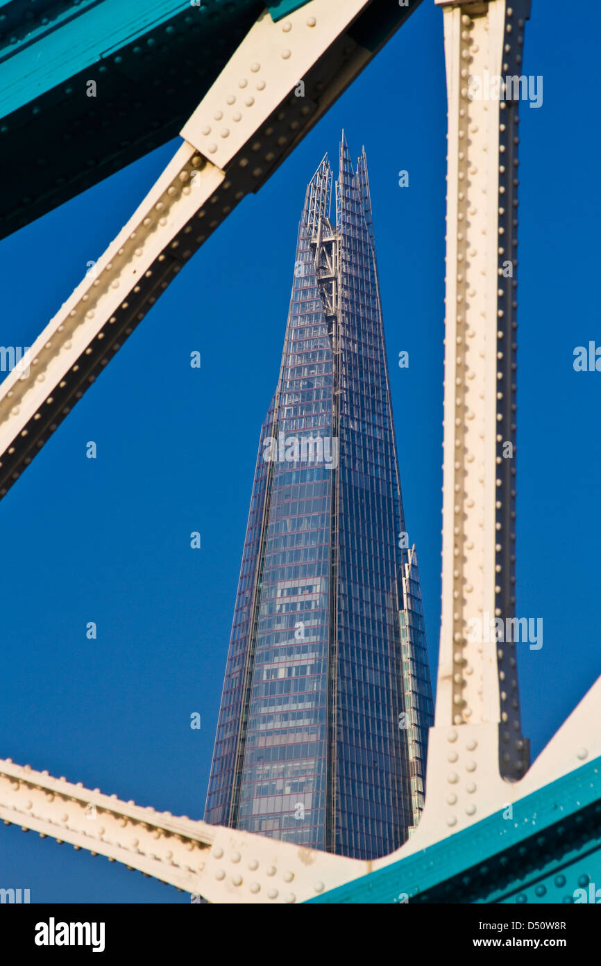 The Shard & Tower bridge Stock Photo - Alamy