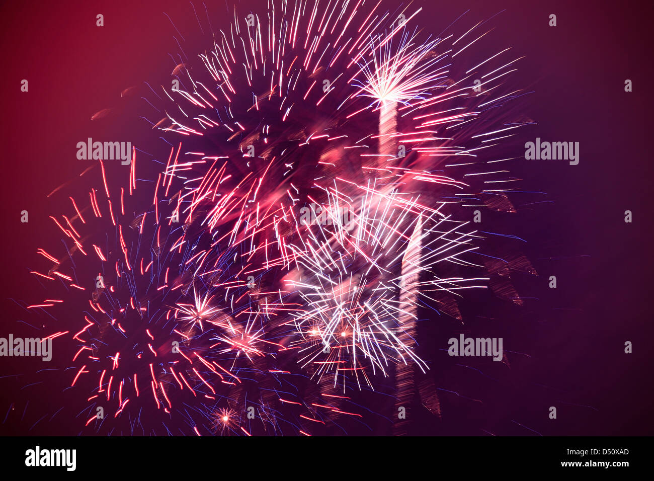 Generic fireworks display Stock Photo - Alamy