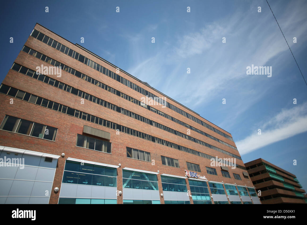The BDC Building located on the waterfront in St John's Newfoundland ...