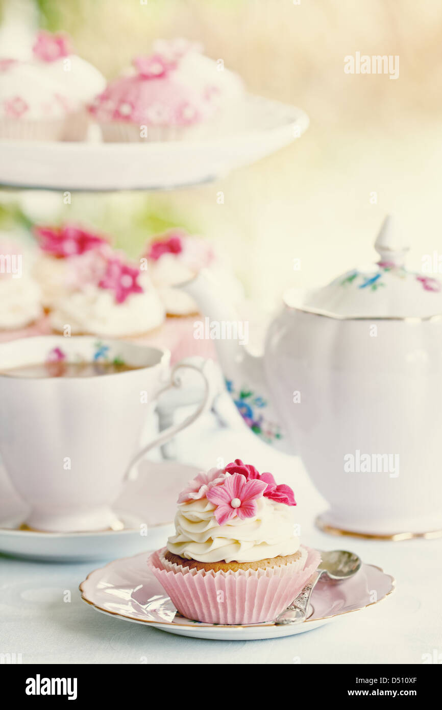 Afternoon tea cake stand hi-res stock photography and images - Alamy