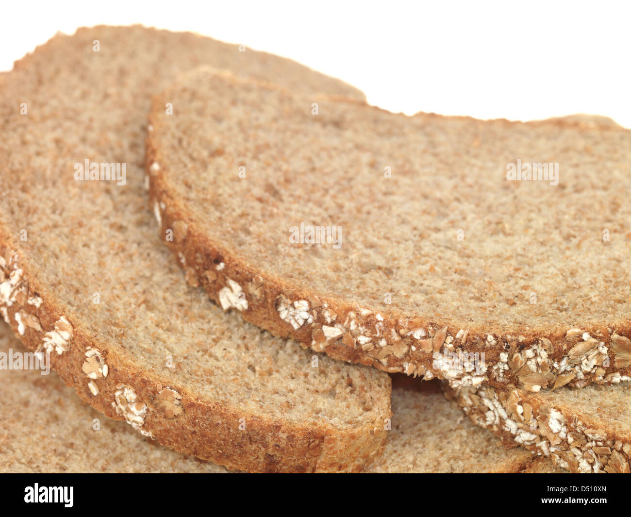 Sliced Brown Bread Stock Photo - Alamy