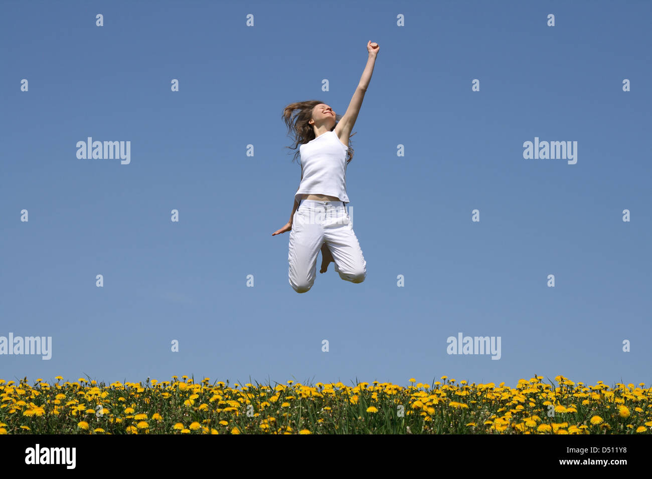Success jump hi-res stock photography and images - Alamy