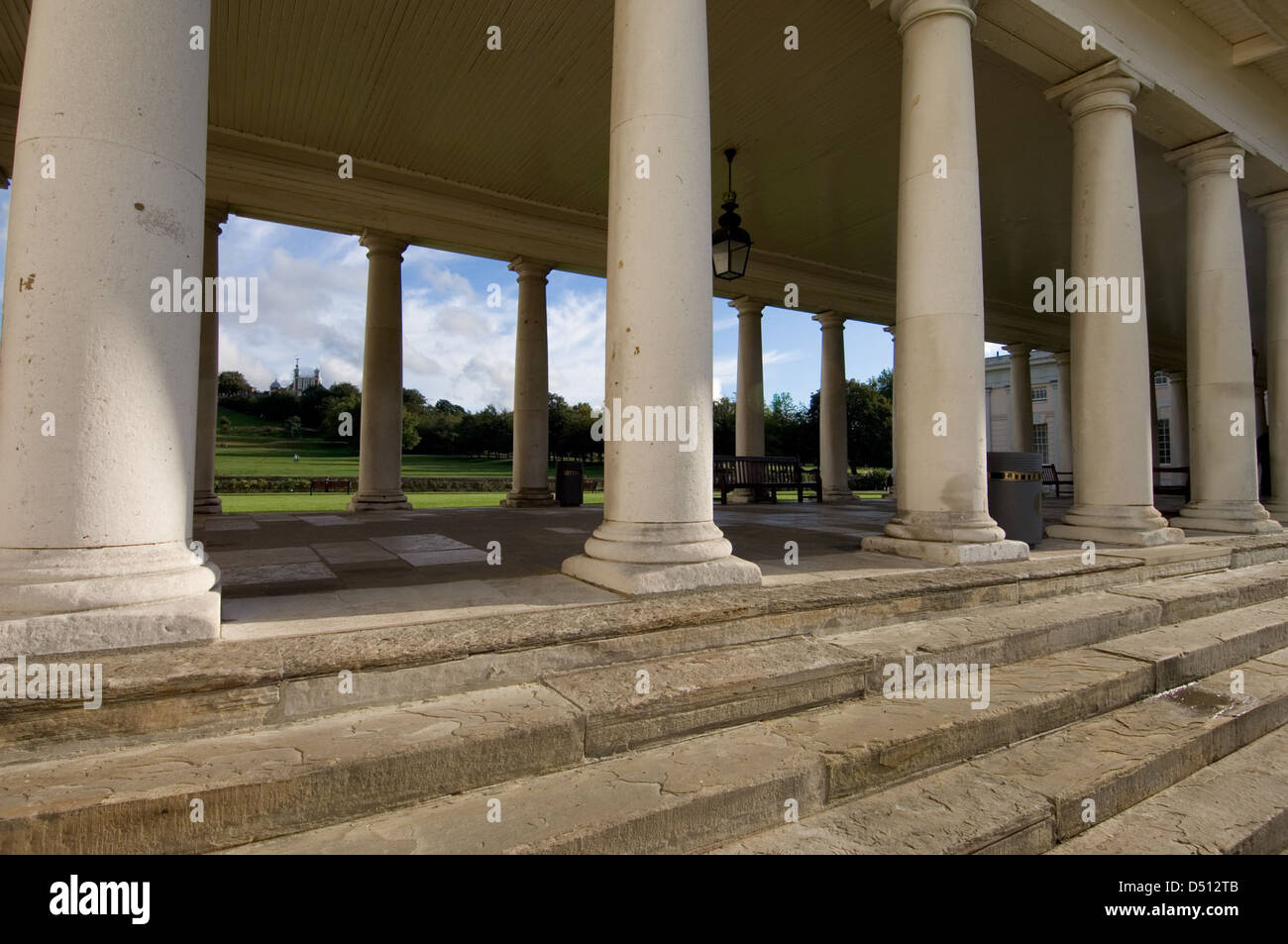This image showcases the Colonnades at Greenwich, part of the Queen’s ...