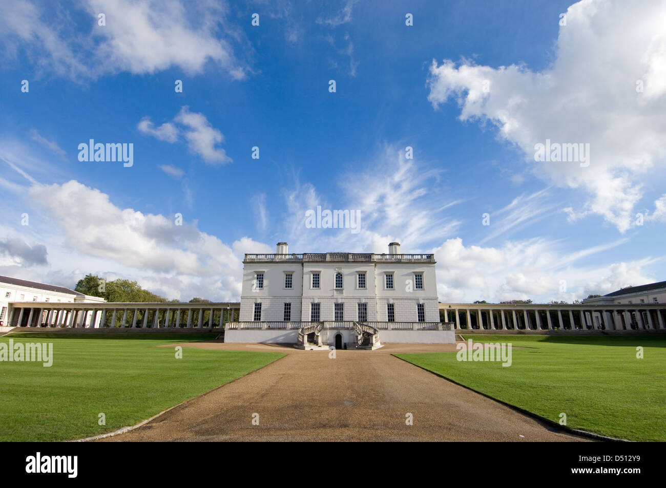 The Queen's House in Greenwich, London, is a significant architectural ...
