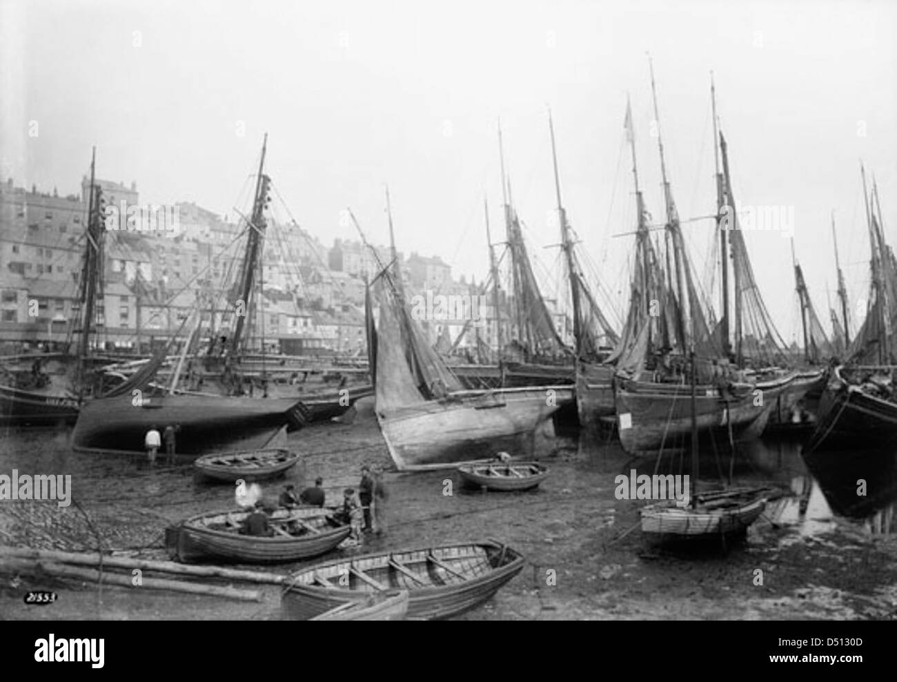 Brixham port Black and White Stock Photos & Images - Alamy