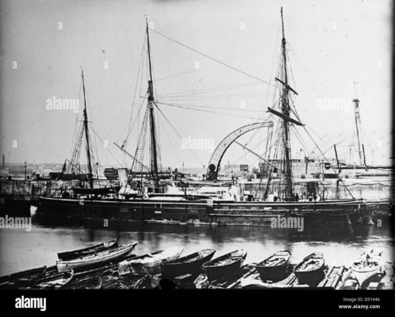 The HMS 'Waterwitch' was a British gunboat used in the mid-19th century ...