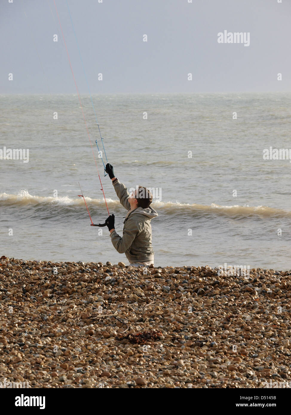 Holding the lines tightly Stock Photo - Alamy