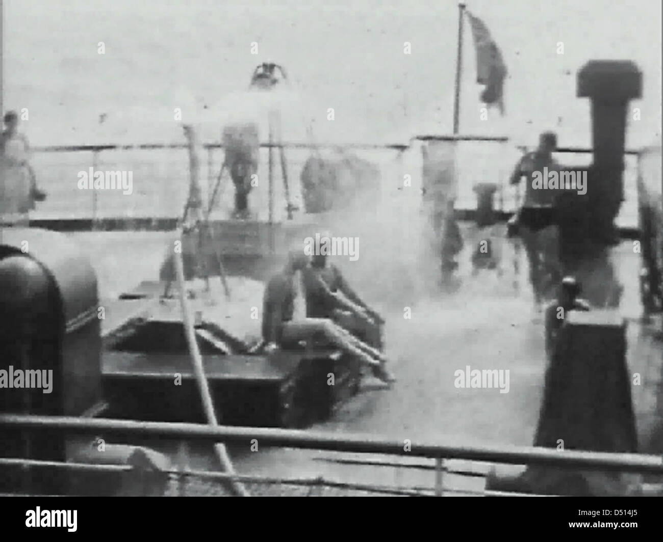 This photograph captures a weekend cruise on the SS 'Vienna ...