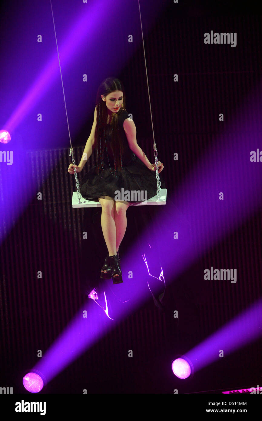 German singer lena meyer landrut performs hi-res stock photography and ...