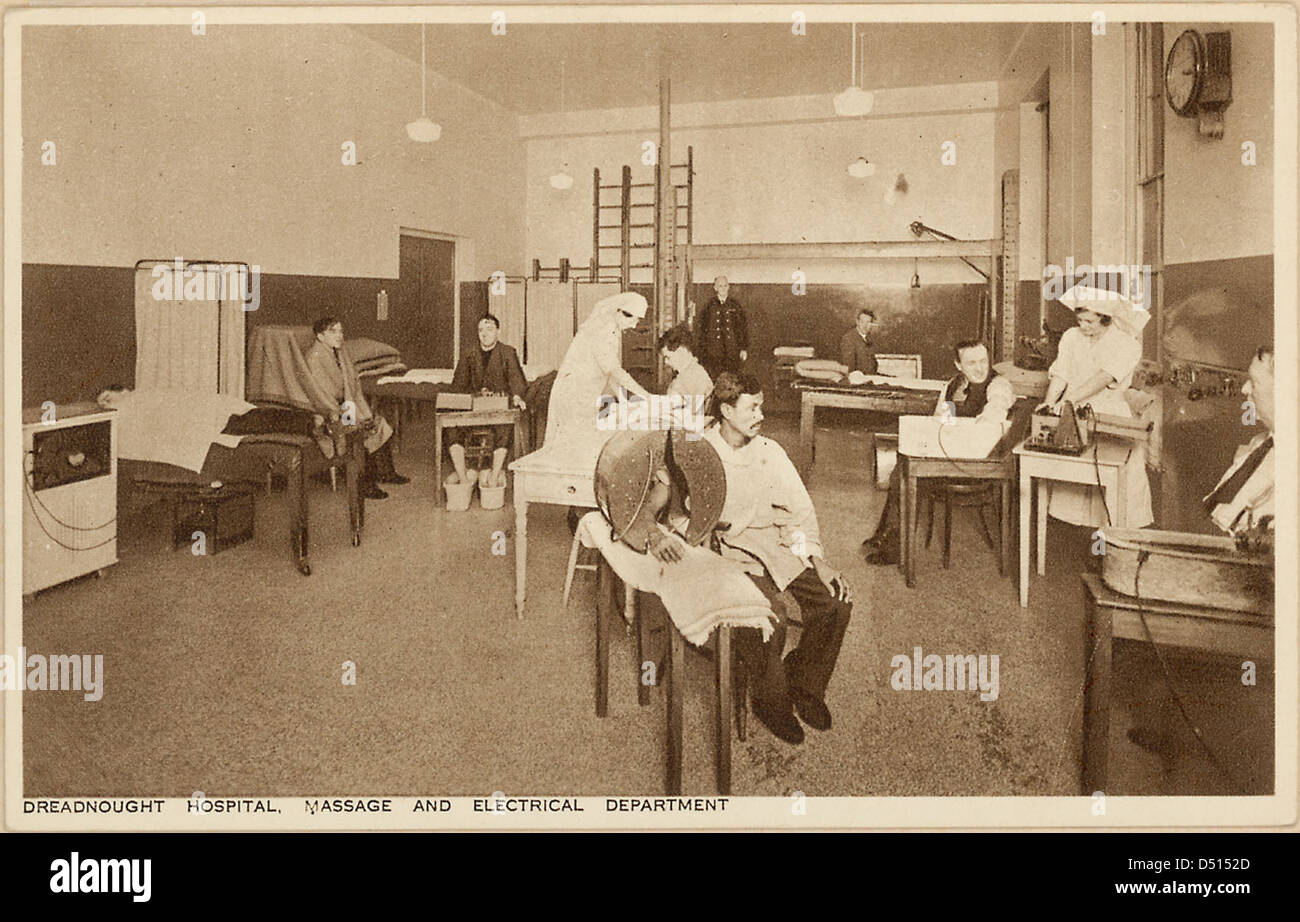 This image depicts the Massage and Electrical Department at the ...
