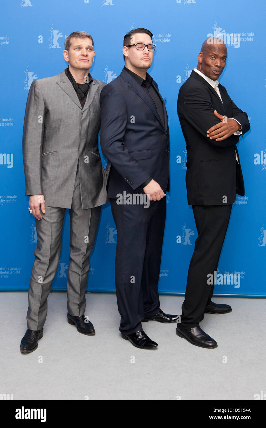Goetz Otto, Timo Vuorensola, Christopher Kirby at 62nd annual Berlin ...