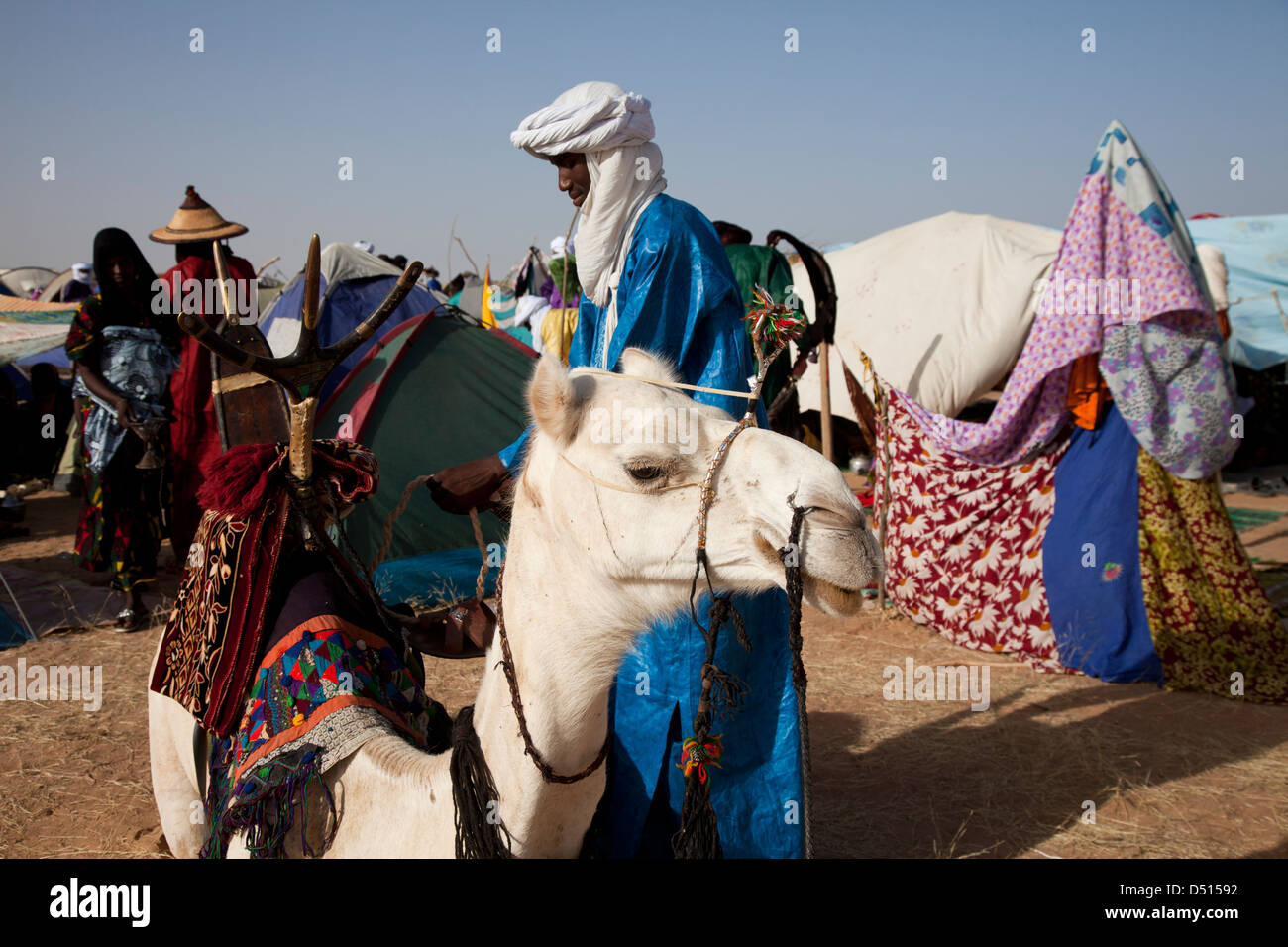 Wodaabe nomads camping hi-res stock photography and images - Alamy