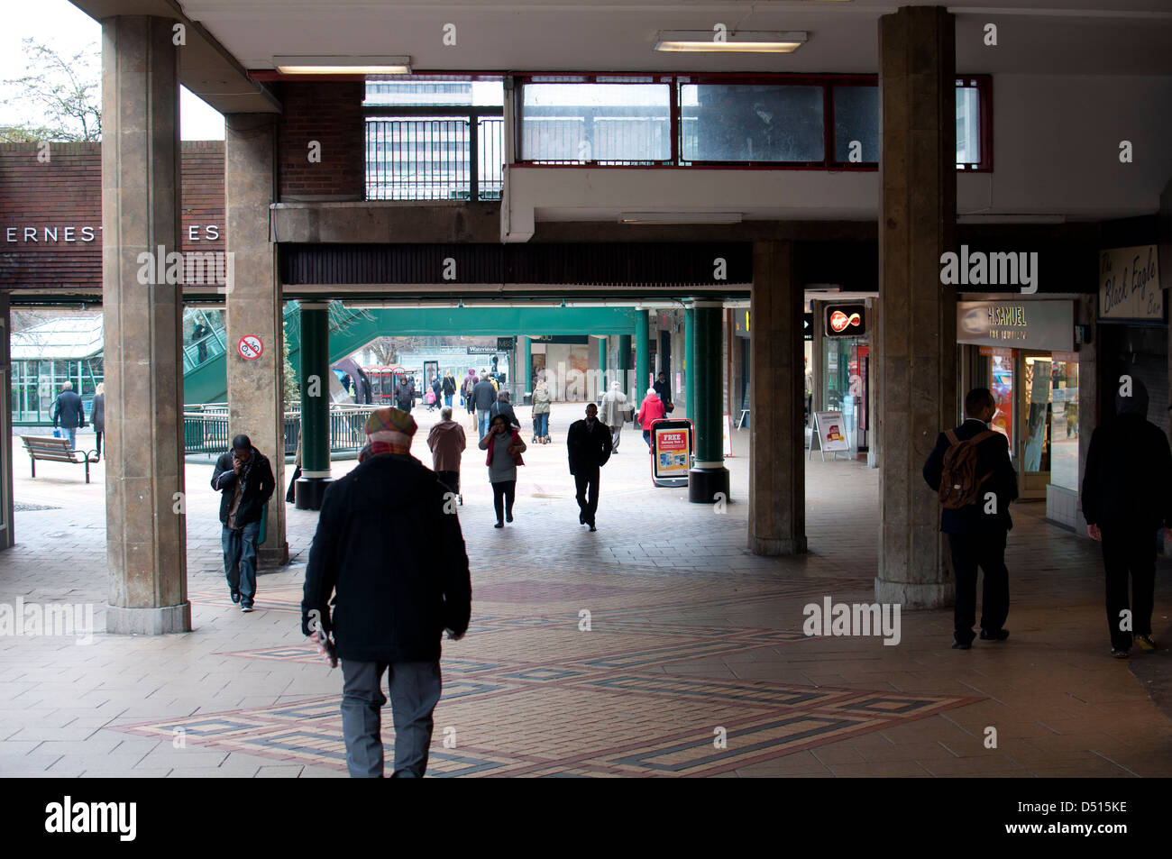 Coventry city centre precinct hi-res stock photography and images - Alamy