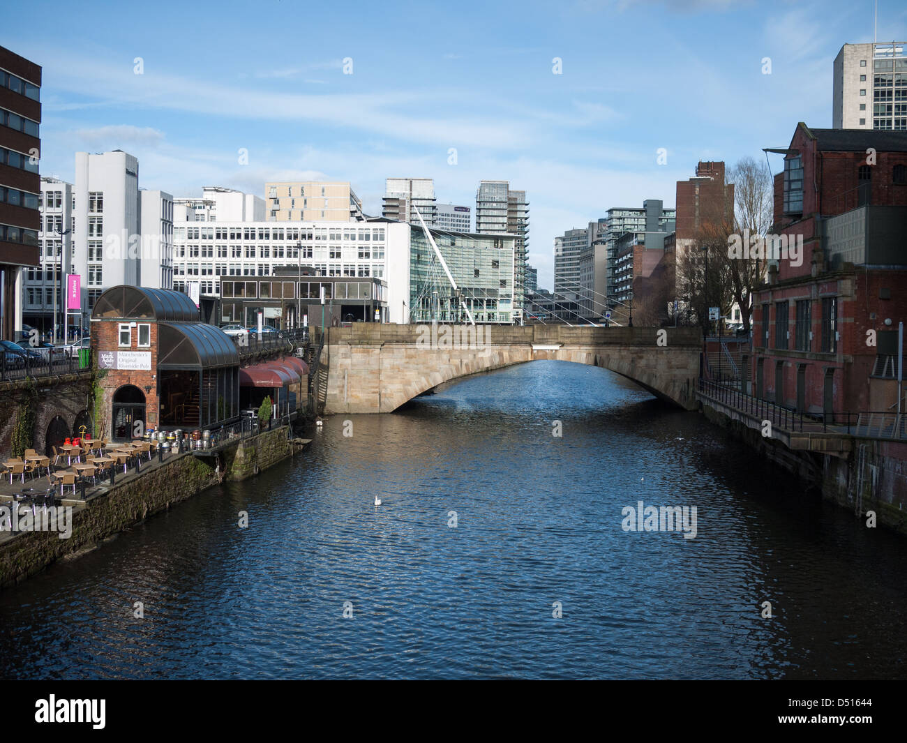 River irwell bridge hi-res stock photography and images - Alamy