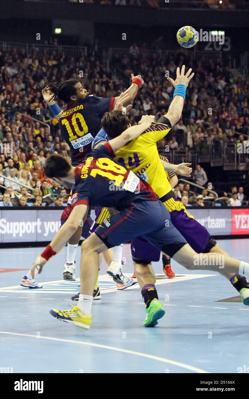 Handball field hi-res stock photography and images - Alamy