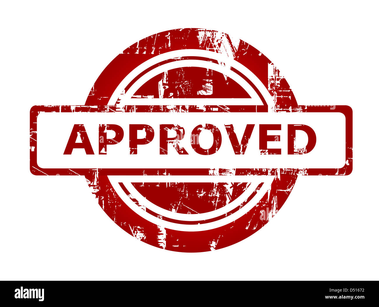 Approval stamp hi-res stock photography and images - Alamy