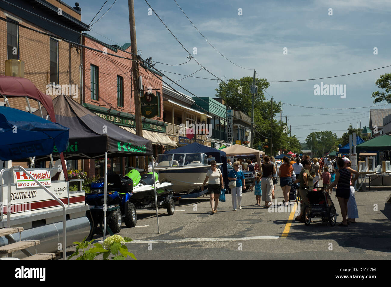 boats exhibits at Annual trade fair held every year in rural country in ...