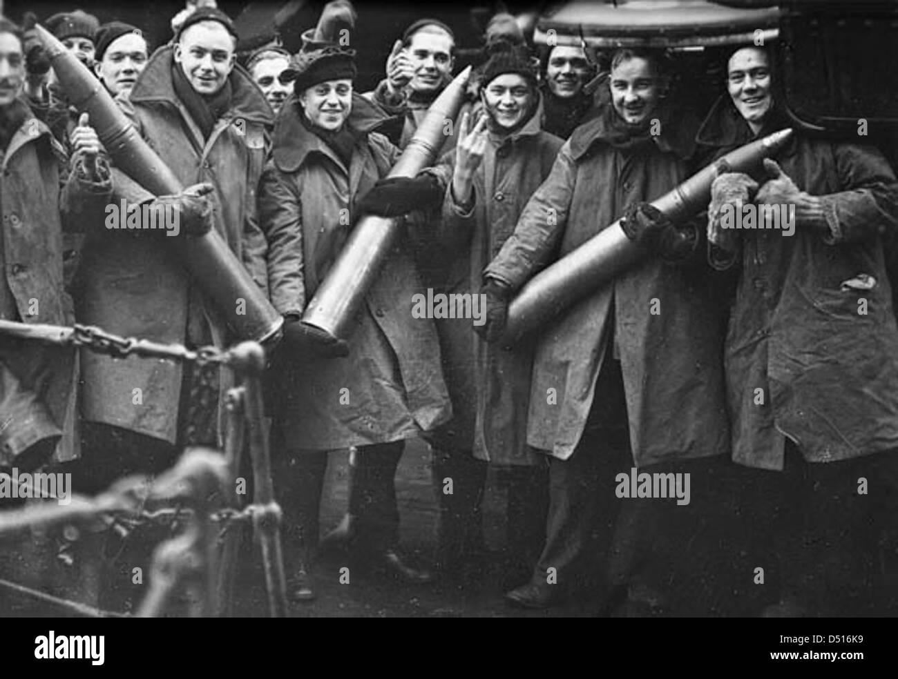 Survivors from destroyer hms achates hi-res stock photography and ...