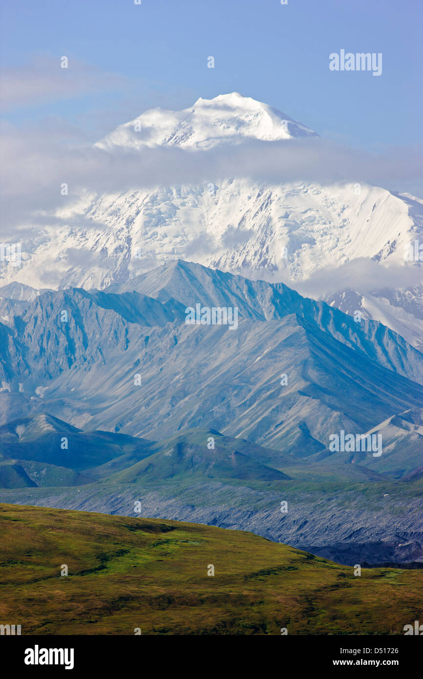 Mt. McKinley (Denali Mountain), highest point in North America (20,320 ...